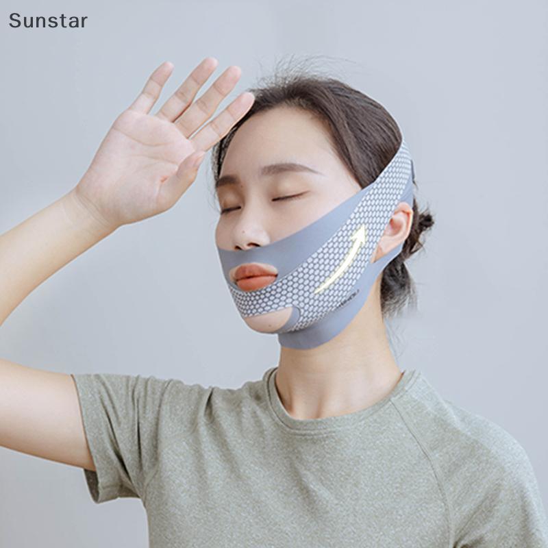 Sunstar Face-Lift พร้อม Sleep Face V Shaper Facial Slimming Bandage ...