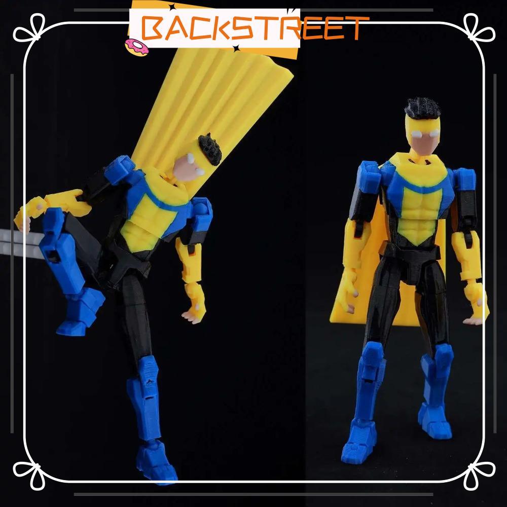 BACKSTAGE Superheroes Invincible 2.0 Figures,สะสม Multi-Jointed ...