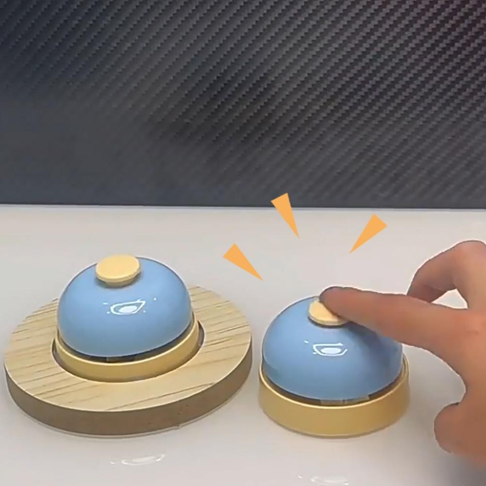 6 5 ซม. Beating Type Desktop Bell สําหรับเล่นเกมการฝึกอบรมสัตว์หรือ ...