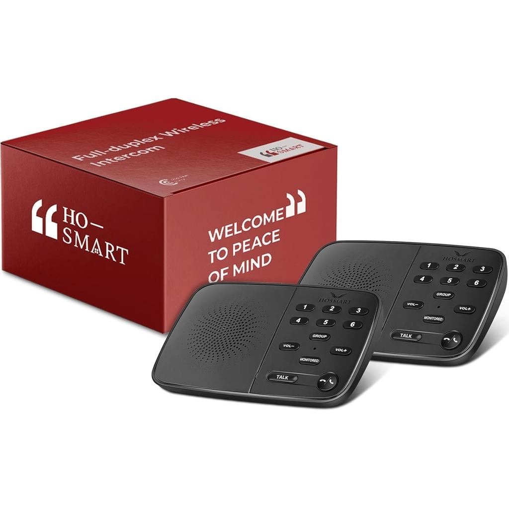 Hosmart UltraSpeak Pro Intercoms Wireless for Home, 2024 Two-Way Real ...