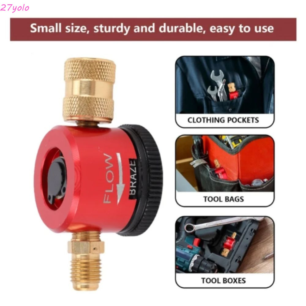 YOLO HVAC ไนโตรเจน Purge Kit, Brazing Tool Purge Tool ไนโตรเจน Purge ...