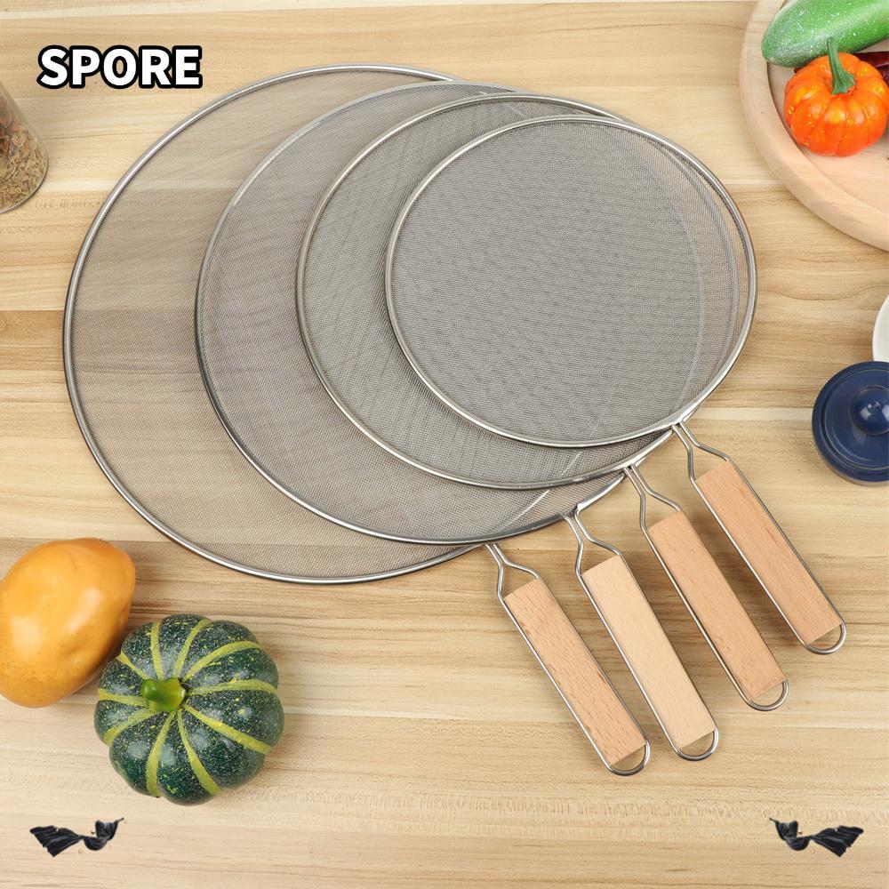 SPORE Grease Splatter Screen Stainless-Steel Anti-splash Screen Guards ...