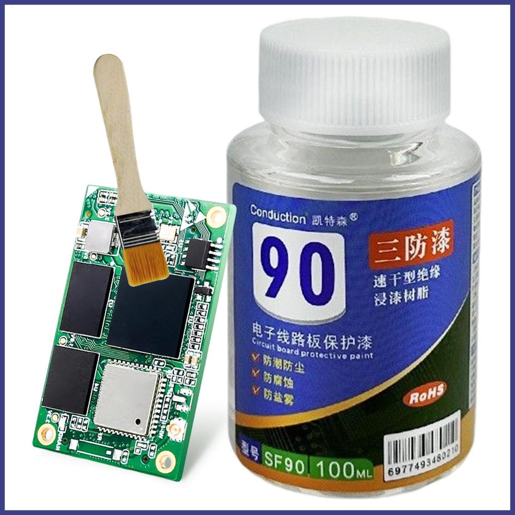 Conformal เคลือบกันน้ําฉนวน Sealant 50ML PCB เคลือบแผงวงจรสําหรับแผง ...
