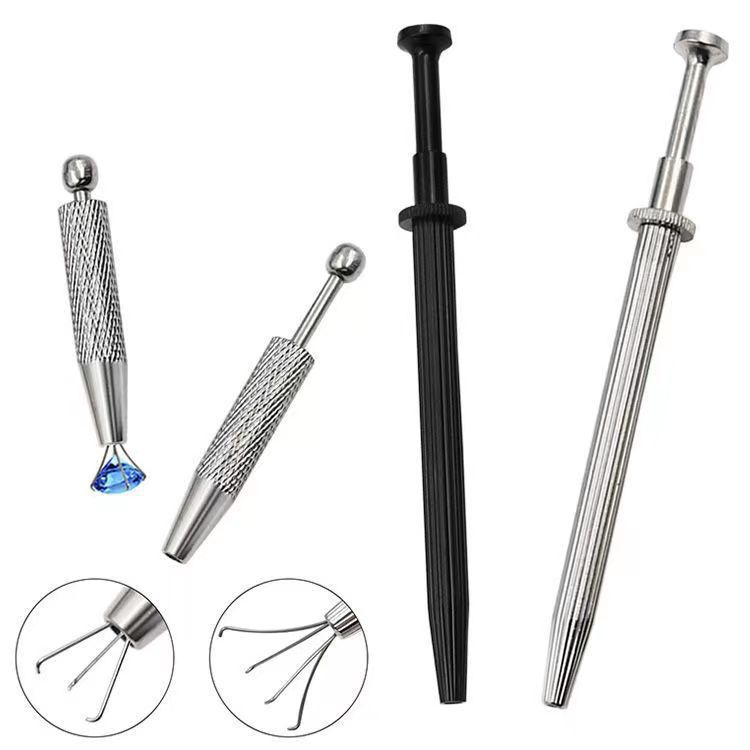 Stainless Steel Grabber Stainless Steel Four-Claw Steel Wire Long ...