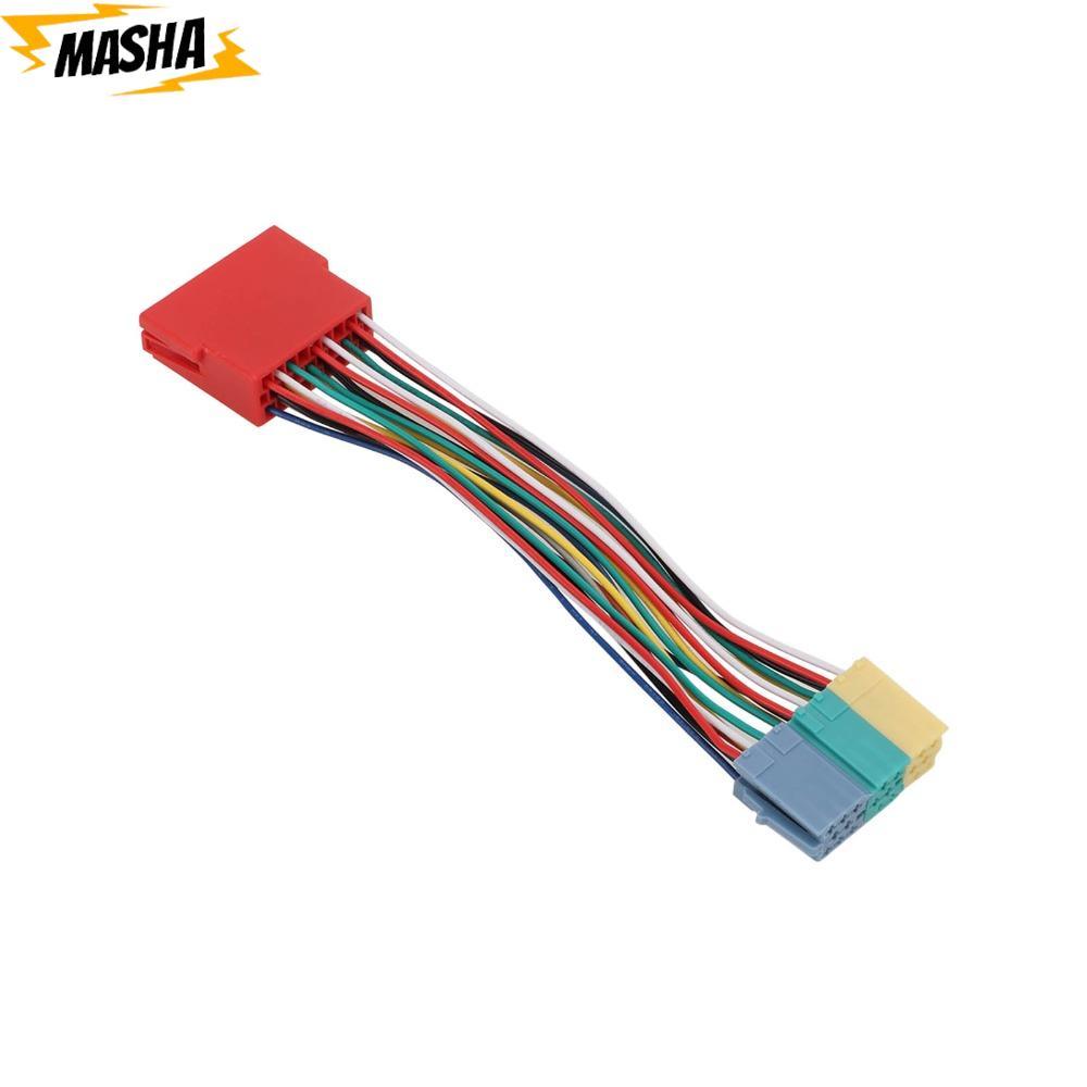 อะแดปเตอร์วิทยุ, ABS 20PIN ISO Plug Mini ISO Plug, Harness Cable ...