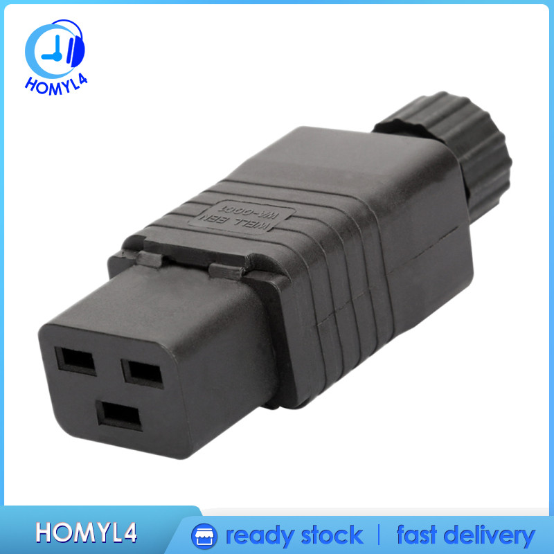 [Homyl4] Renewable Socket IEC 320 C19, การเชื่อมต่อสายไฟ IEC 320 C19 ...