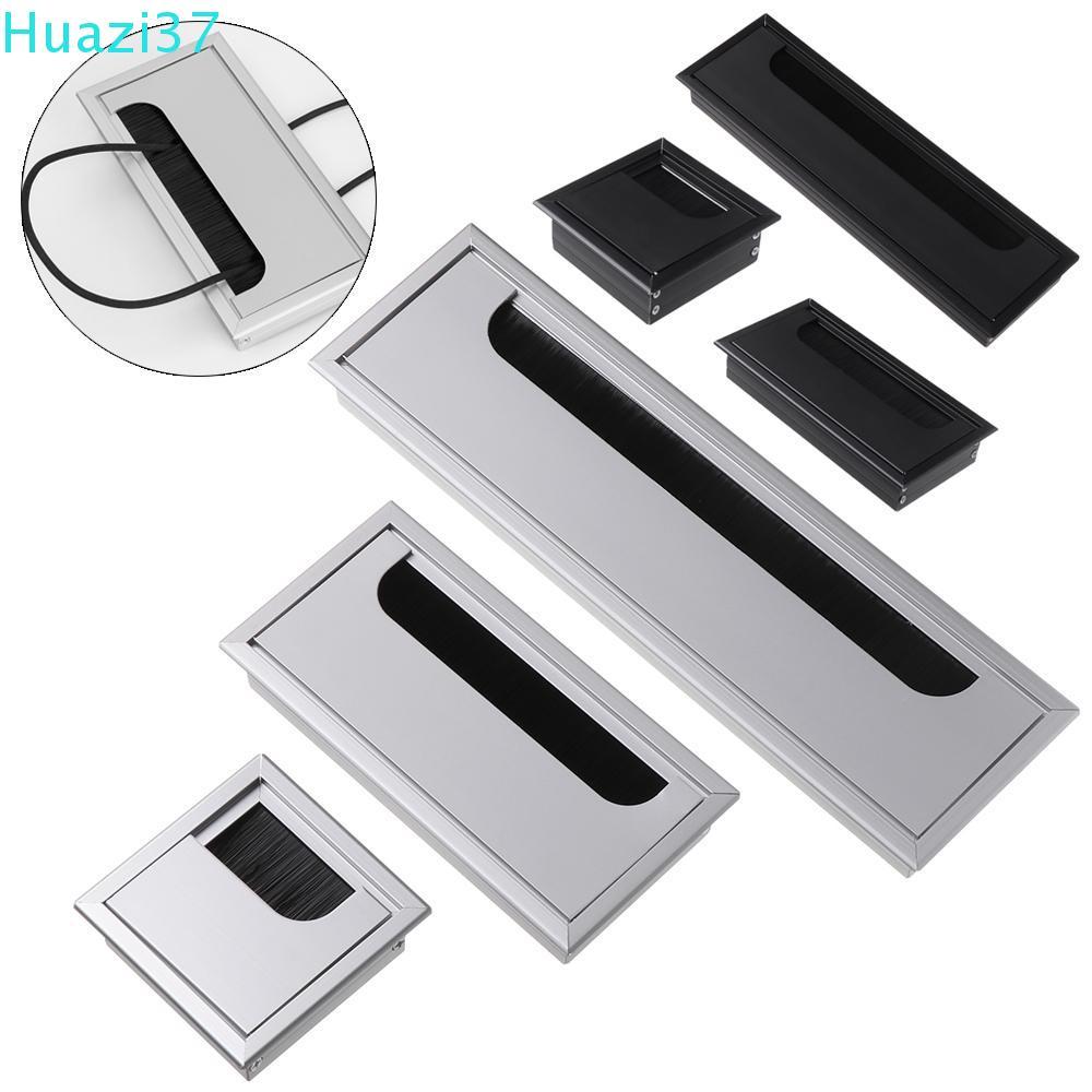 COMEE คอมพิวเตอร์ Grommet ที่หนีบสายเคเบิลสี่เหลี่ยมผืนผ้าปฏิบัติหัว ...