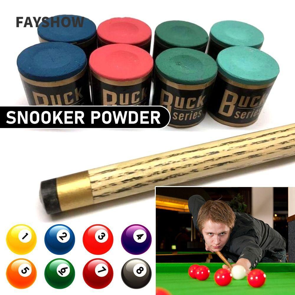 FAYSHOWTH 2 ชิ้น/เซ็ต Cue Chalk, แคลเซียม Carbonate Blue Green Red ...