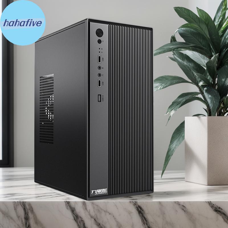 HAHA Mini คอมพิวเตอร์เดสก์ท็อป PC Tower สําหรับ Micro-ATX/ITX เมนบอร์ด ...