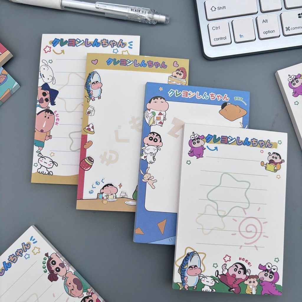 Crayon Shin-Chan A7 Notepad ins High-value Girl Heart การ์ตูนน่ารัก ...