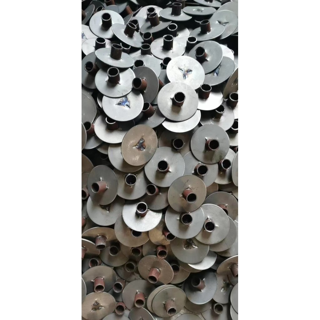 Construction Steel Pipe Base Plate Scaffolding Pipe Iron Shoe Round ...