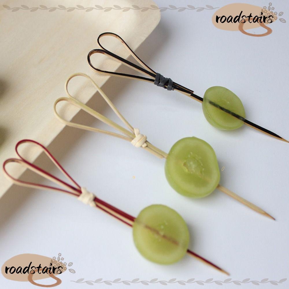 ROADSTAIRS ไม้จิ้มฟัน Picks Sticks, Didi ตกแต่ง 100 ชิ้น/ถุง Skewer ...
