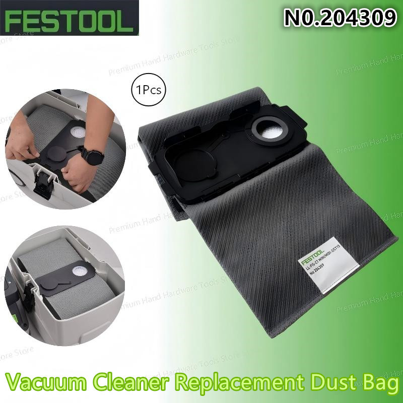FESTOOL 204309 CT Mini/Midi -2 Long-Life Filter Bag LL-FIS-CT MINI/MIDI ...