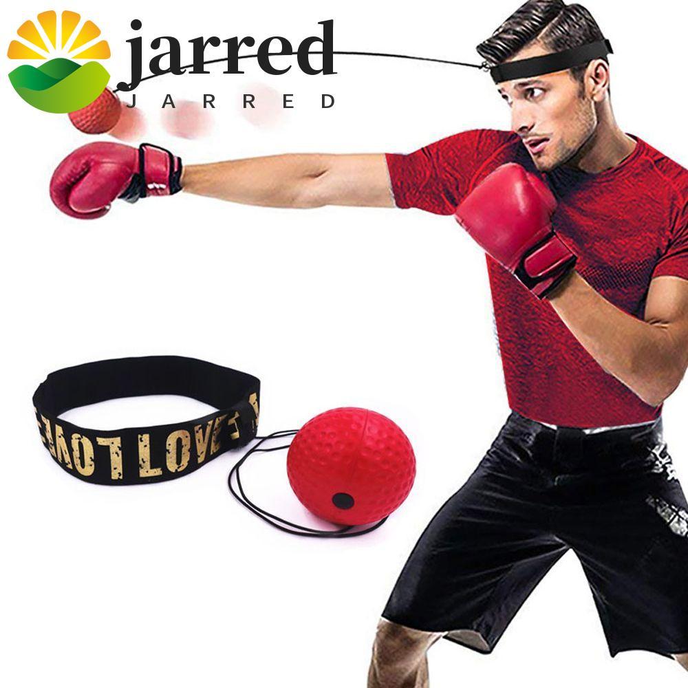 Jarred Boxing Ball PU อุปกรณ์ฝึกซ้อมเพิ่มความรวดเร็วและการตอบสนองสำหรับ ...