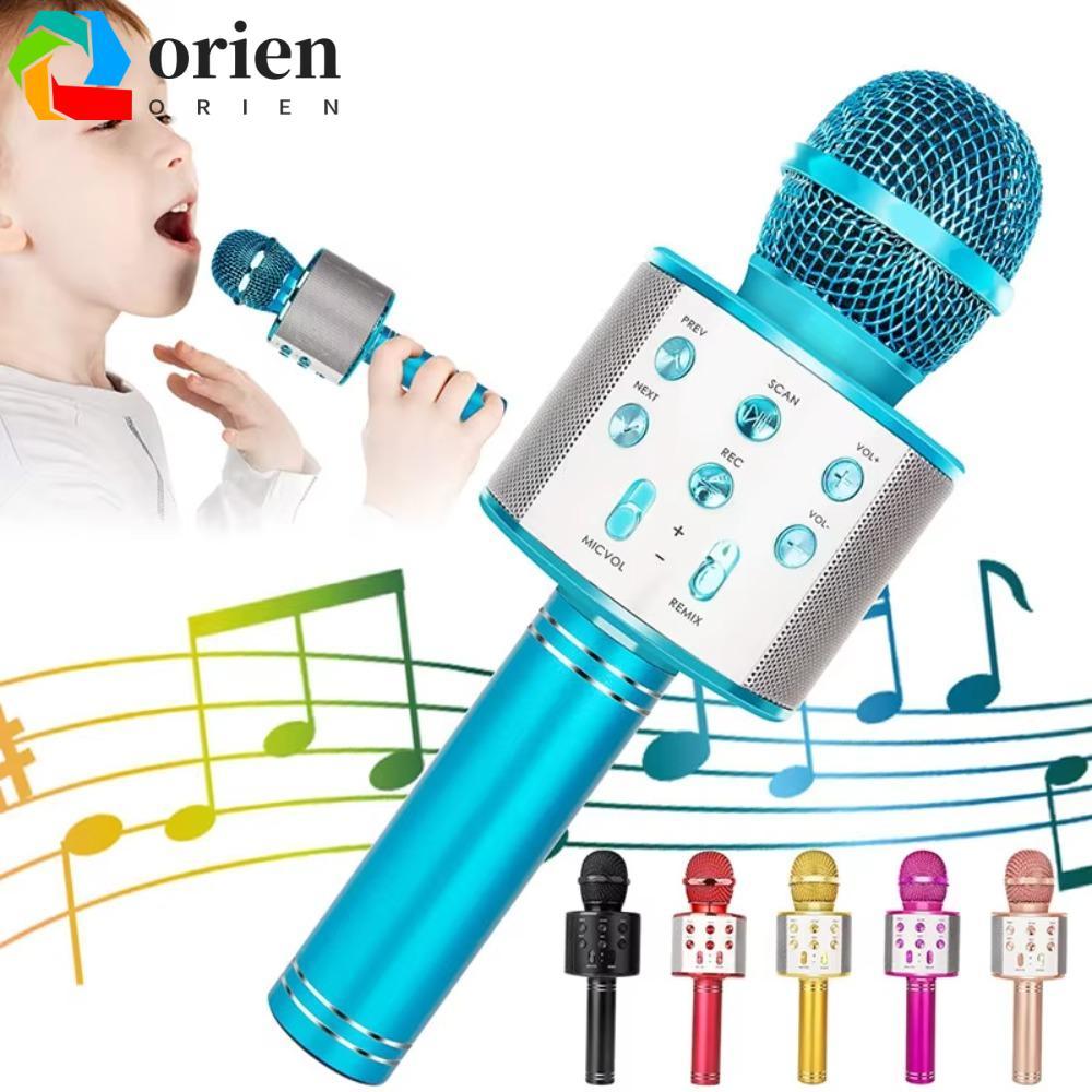 ORIEN ไมโครโฟนเปลี่ยนเสียงพร้อมลําโพง Reverb Sound Effects ไมโครโฟนคารา ...