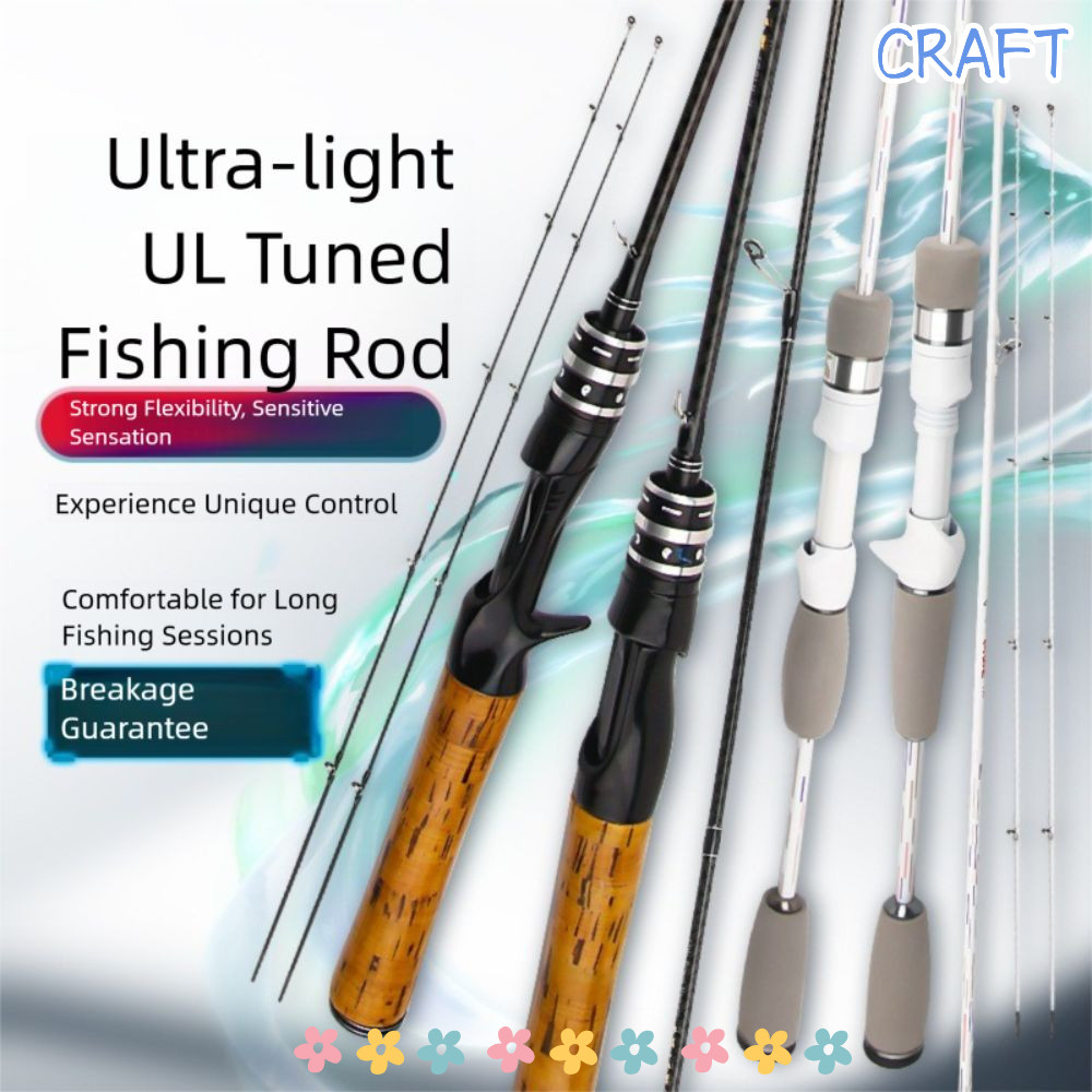 Craft Lure เบ็ดตกปลาระดับซุปเปอร์แข็งแกร่ง ความยาว 1.68 เมตร ใช้งานได้ ...