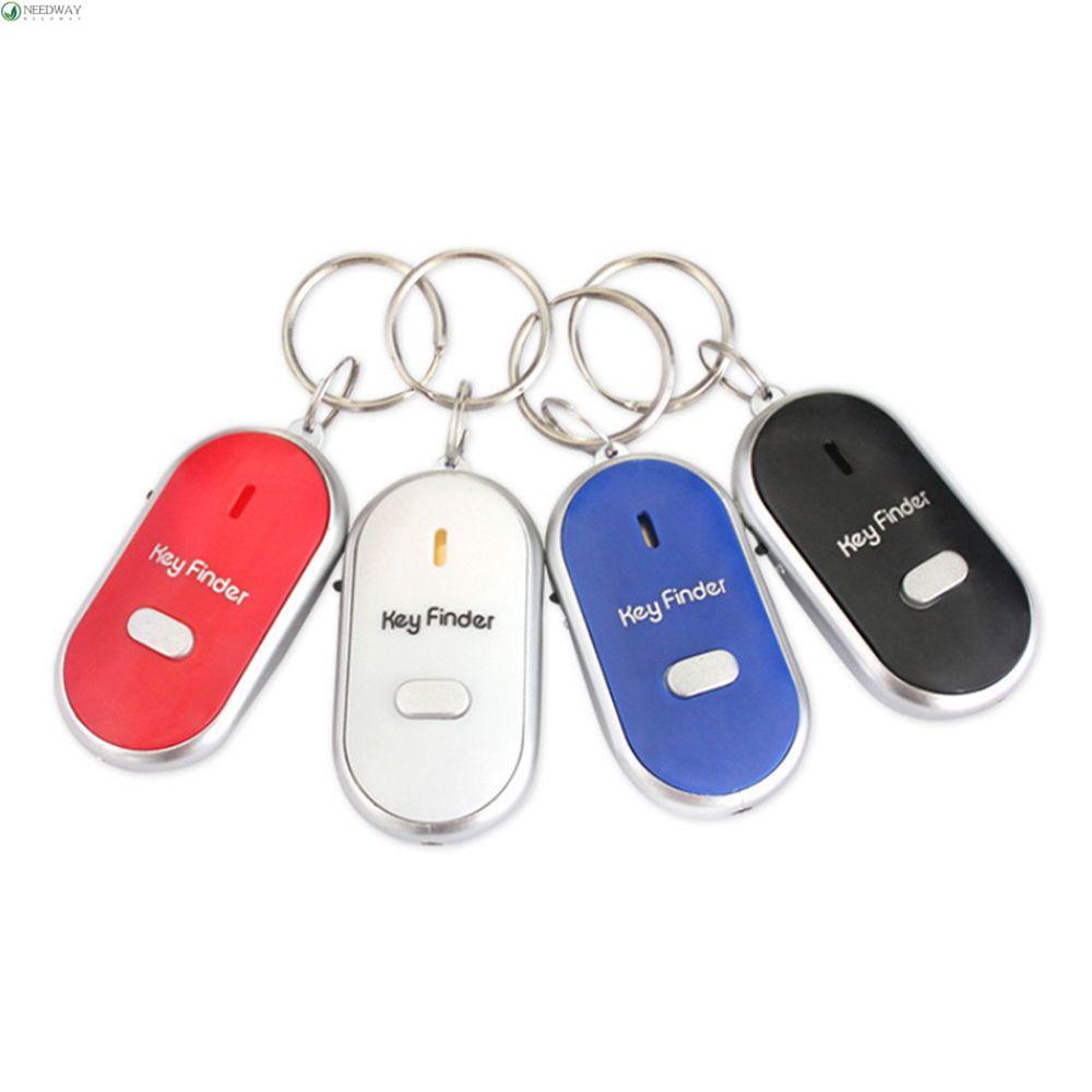 NEEDWAY LED นกหวีด Key Finder สมาร์ท Beeping Light ไฟฉาย Anti-Lost ...