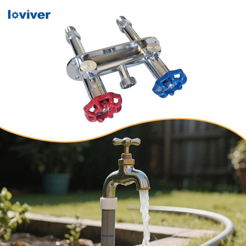 [Loviver] 4" Frostproof Outdoor Faucet Wall Hydrant Silgock 1/2 นิ้ว ...