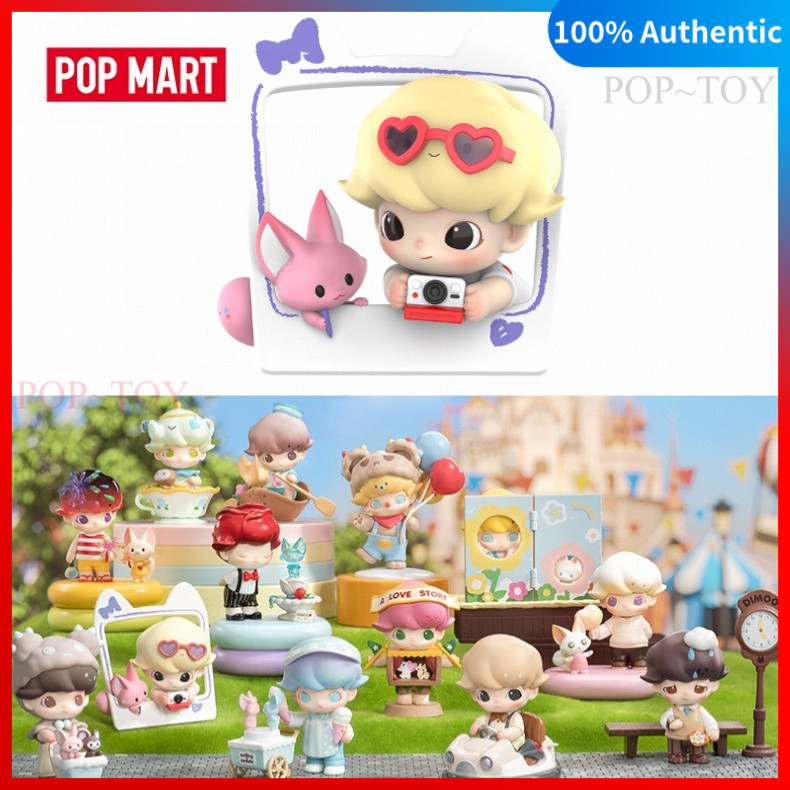 POPMART Dimoo Dating Series Cute Figures pop mart blind box | Shopee ...