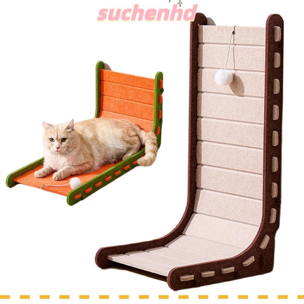 SUCHENHD Cat Scratch Pad,ไม่ส่องแนวตั้งL-Type Cat Scratch Board,Anti ...