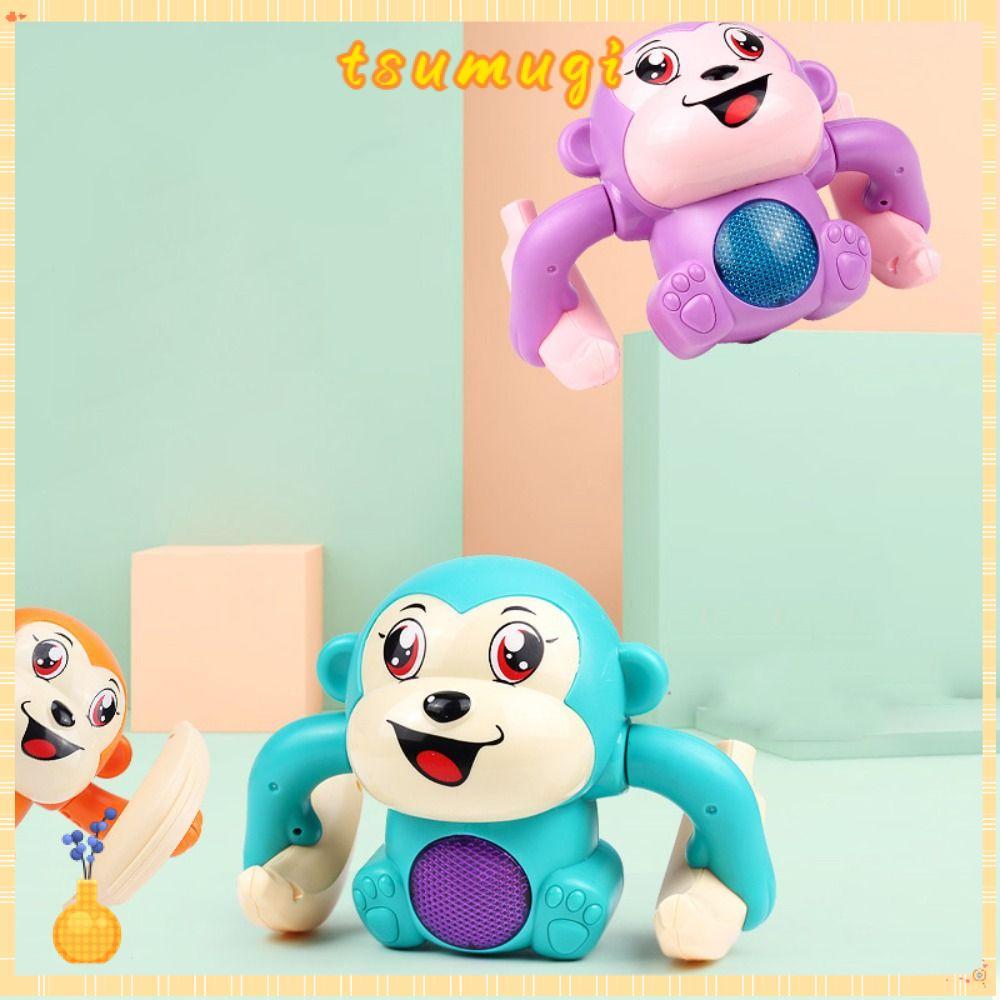 TSUMUGI Rolling Music Monkeys,พลาสติกTipping Monkey Swingของเล่น,ปริศนา ...