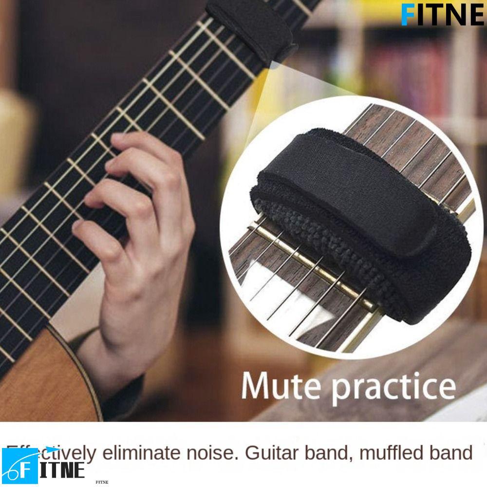 FITNE กีตาร์ Soundproofing เทป, Plush Guard String ติดตั้งง่าย Fret ...