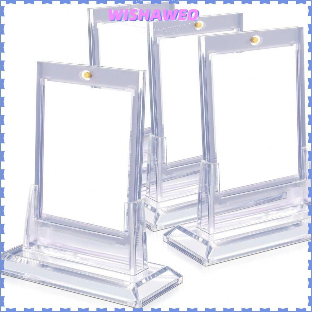 WISHAWEO Trading Card Stand, 35pt Scratch-proof MTG Cards Holder,แบบ ...