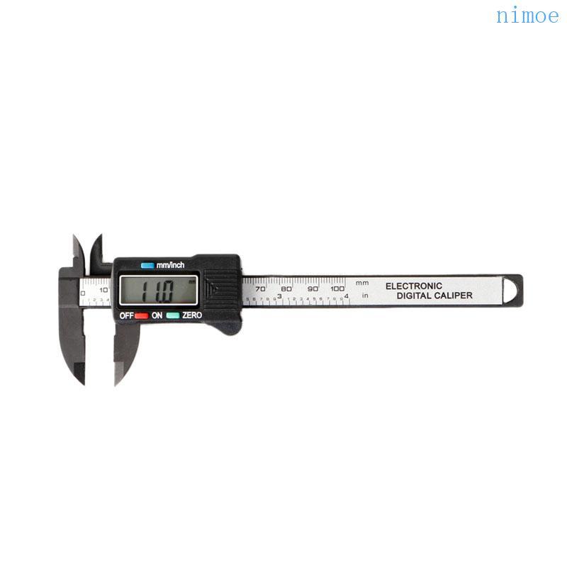 Nio Vernier Caliper เครื่องมือวัดอิเล็กทรอนิกส์ หน้าจอ LCD แสดงค่านิ้ว ...
