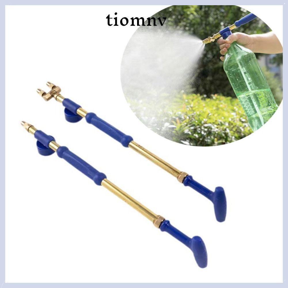 TIOMNVTH เครื่องชลประทาน, ทองเหลืองเดี่ยว/คู่หัว Atomizing Misting หัว ...