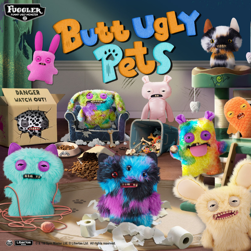 MORETHAN Arts&Toys Fuggler Pet Series Plush Toy Ugly-Cute Collectible ...