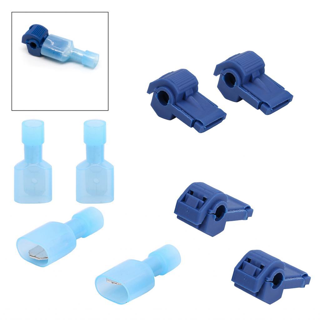 เทอร์มินัลการแบ่งประเภทลวด Quick Splice Disconnect 120 คู่ T-Tap ฉนวน ...