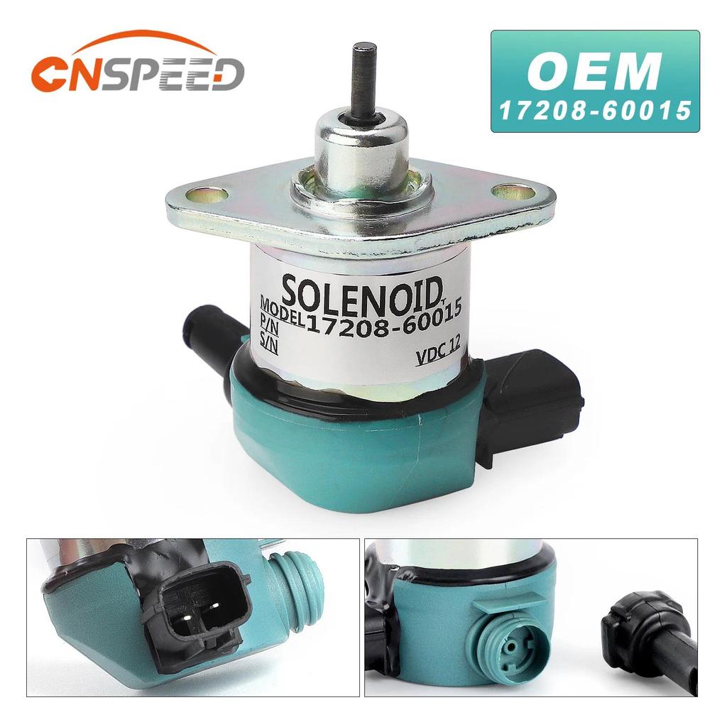Oem 17208-60010 17208-60015 17208-60016 12V หยุด Solenoid สําหรับ ...