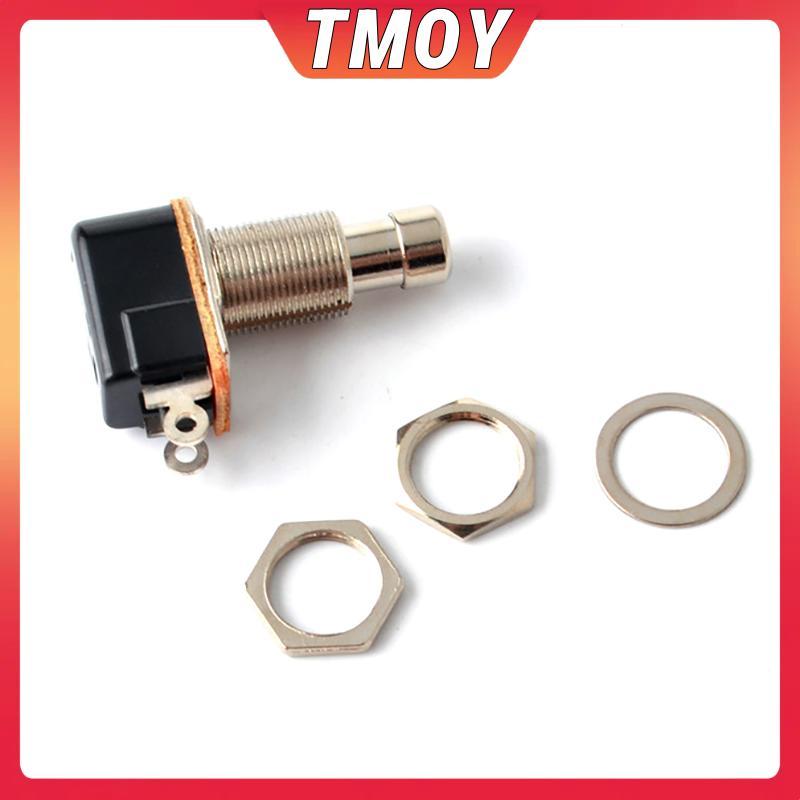 TMOY Momentary SPST Soft Touch Push Button Stomp Foot Pedal Switch ...