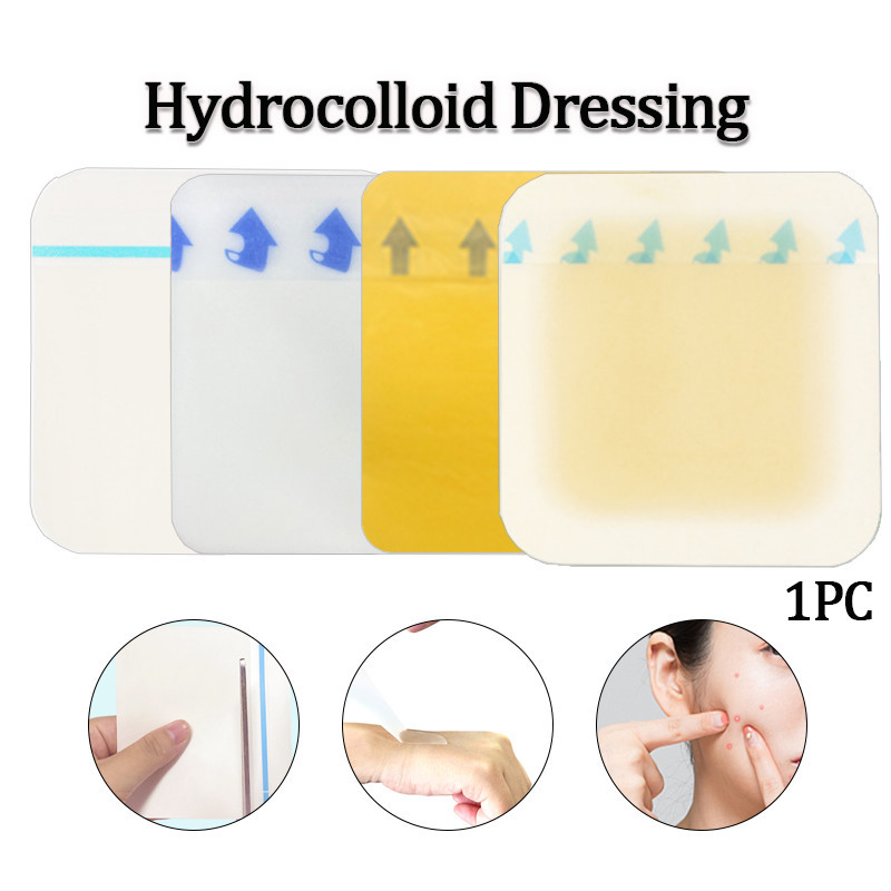Medical Hydrocolloid Clear กาวปิดแผล Ultra Thin Healing Pad Wound Patch ...
