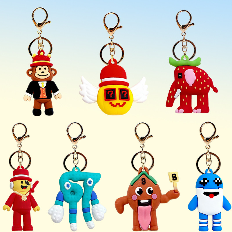 Steal A Brainrot 67 Keychains Collection ของเล่นจี้เป้สะพายหลังช้างสตรอ ...