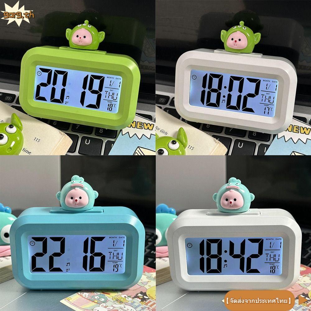 จัดส่งจากประเทศไทยGORG นาฬิกาดิจิตอล LED, Mini Crayon Shin-chan Alien ...