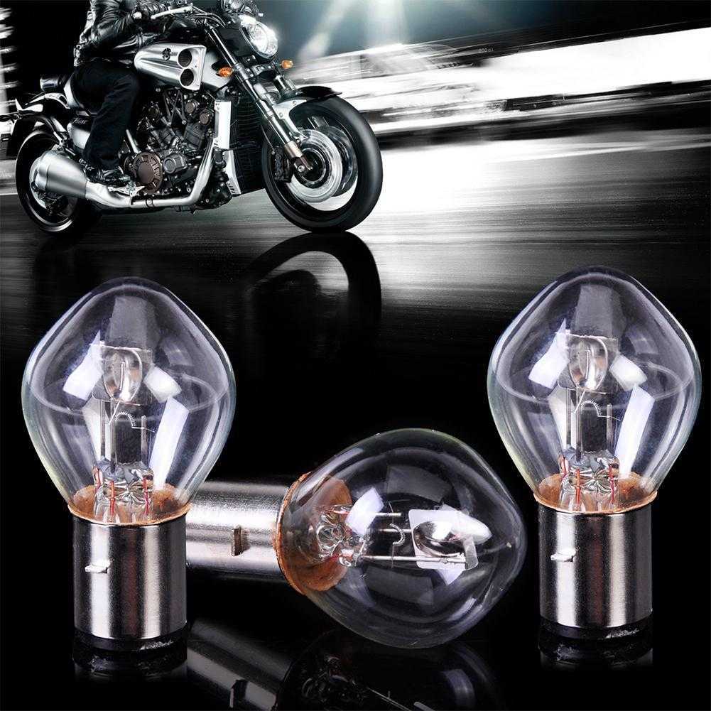 รถจักรยานยนต์หลอดไฟฮาโลเจนโปร่งใสไฟหน้าหลอดไฟ Baron 35w-ba20d-clear ...