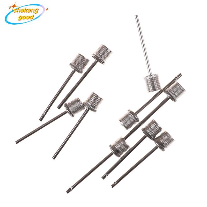 SKTH 10 ชิ้นพองเข็ม Pin หัวฉีดบาสเกตบอลฟุตบอล air ปั๊มอะไหล่ SKK ...