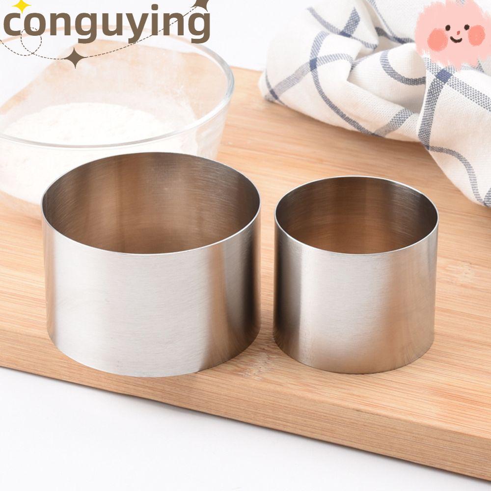 CONGUYING สแตนเลส DIY ตกแต่ง Bakeware Mini Round | Shopee Thailand
