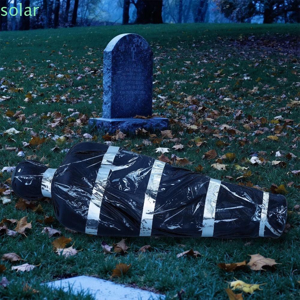 SOLARBUR แขวน Corpse, Inflatable ขนาดใหญ่ Dead Victim Props, Decor Prop ...