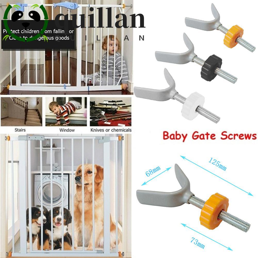 QUILLAN Gate Bolts Gate Kit Guardrail สัตว์เลี้ยงความปลอดภัยพร้อมล็อค ...
