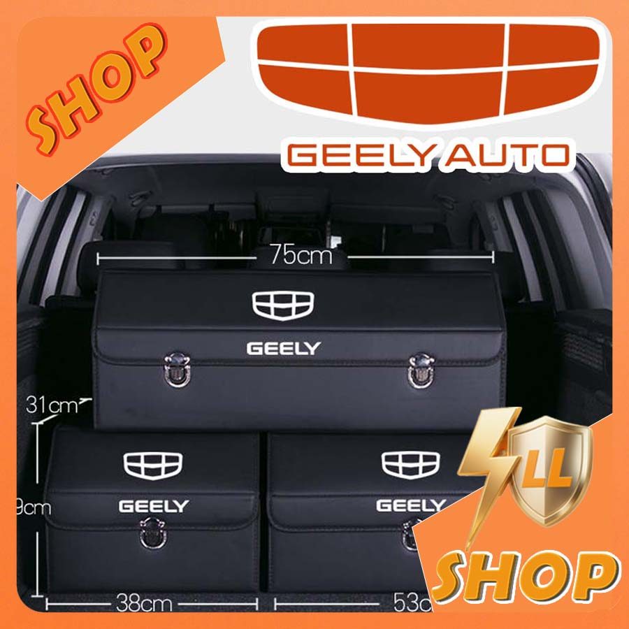 [READY]GEELY EX5 Trunk leather foldable storage box Body Kit GEELY E5 ...
