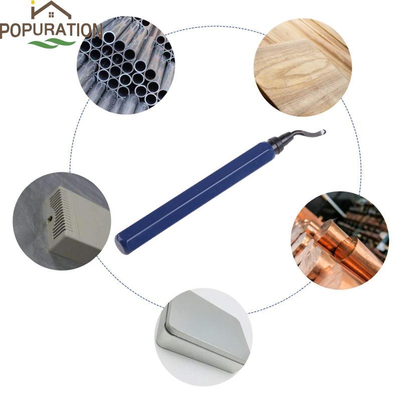 POP Handle Burr Metal Deburring Remover เครื่องมือตัด 10 ชิ้นใบมีด ...