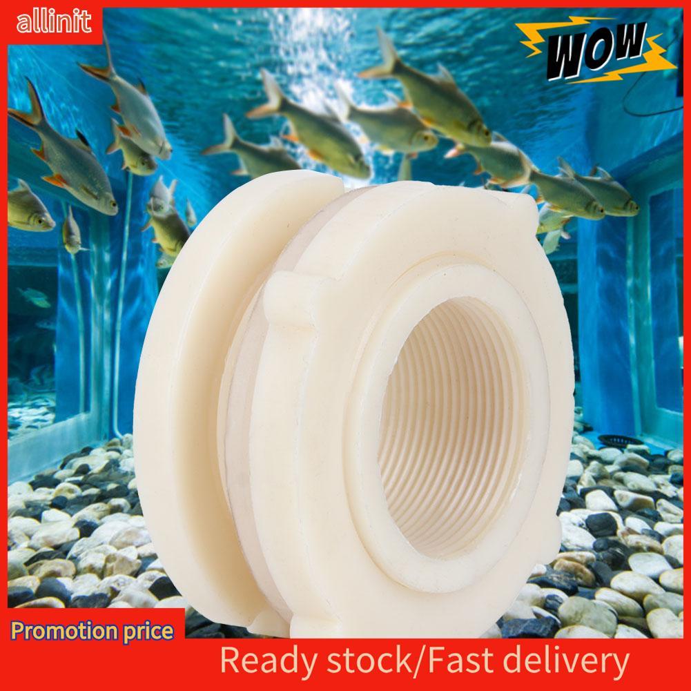 Allinit 2 ชิ้น G 1-1/2 DN40 Bulkhead FittingWater Tower อะแดปเตอร์ ...