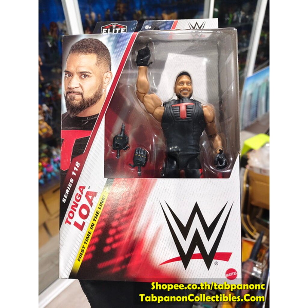 [2025.06] WWE Elite 118 Tonga Loa Action Figure | Shopee Thailand