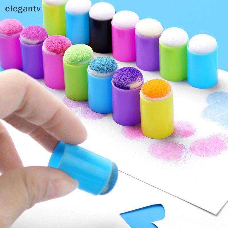 EGN Finger Daubers Sponge Face Paint Foam 25 ชิ้น Craft Set Body ...
