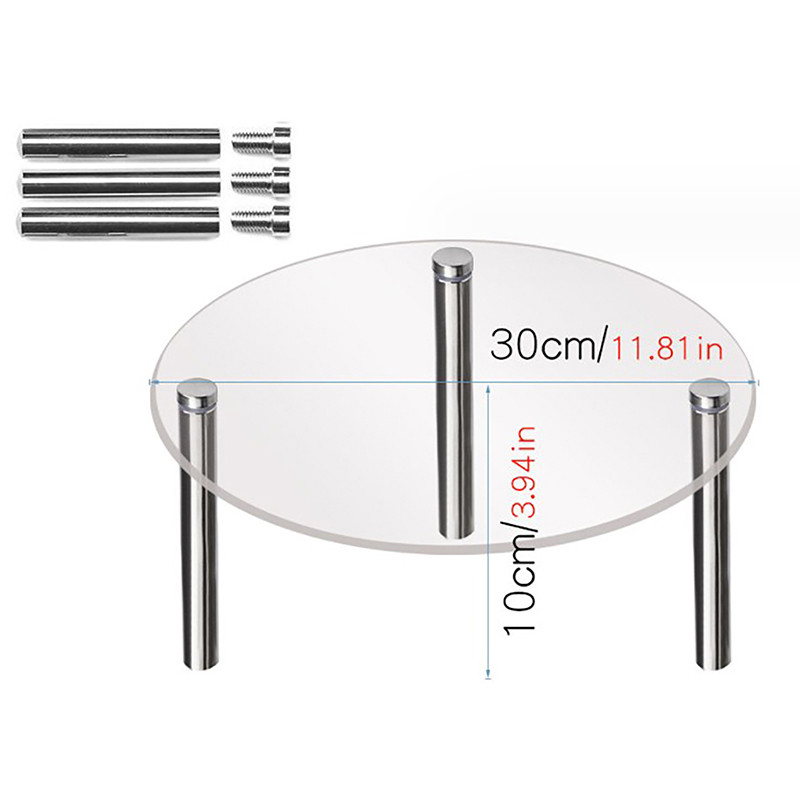 LLTH Cupcake Stand Home House Clear Cupcake Stand สําหรับแสดง ...