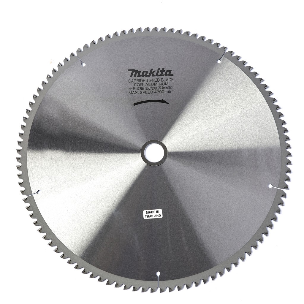 MAKITA มากีต้า MP005754 ใบเลื่อยวงเดือน-มีเนียม 14"X100T(B-17398 T.C.T ...