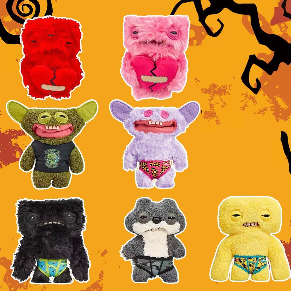 Fuggler ตุ๊กตาตุ๊กตา Suffed ของเล่นฟันใหญ่น่ารักฟัน Monster Ugly ...