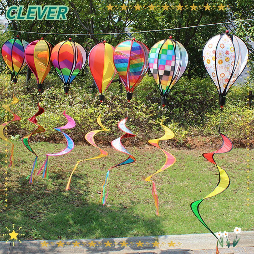 CLEVER Wind Spinners Yard Decor สนามหญ้าสวน Windmills ลม Twister ...